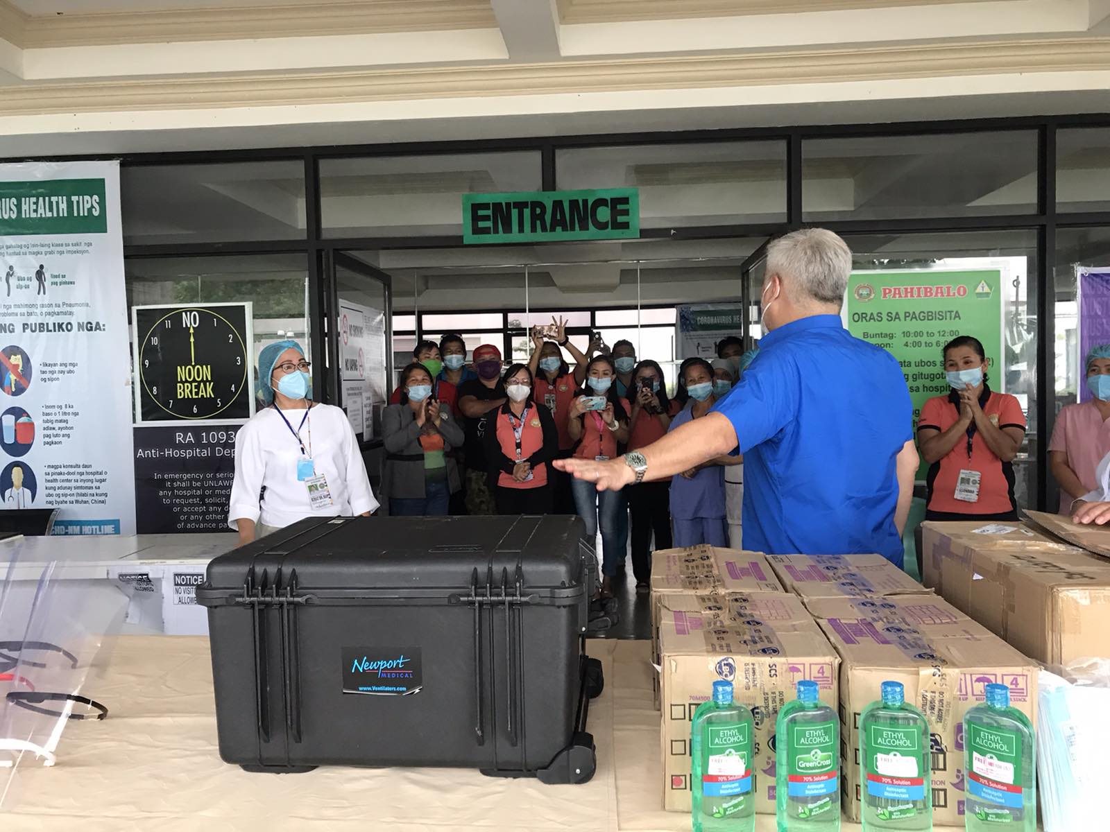 Zubiri siblings donate medical equipment, supplies to Bukidnon hospital - Bukidnon Online
